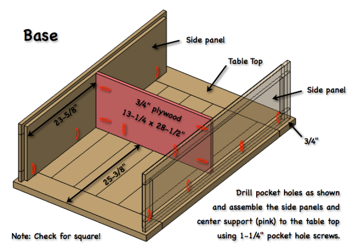 DIY Coffee Table with Storage | Free Plans | Rogue Engineer