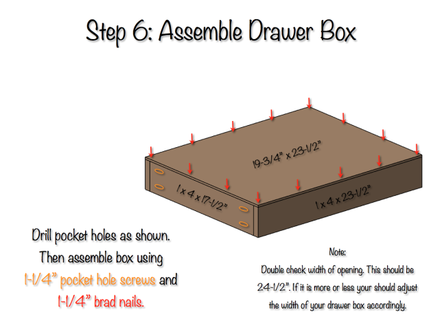 DIY Bedside Table with Drawer and Shelf | Free Plans