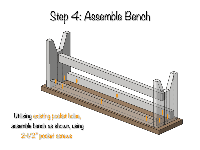 DIY Farmhouse Bench | Free Plans | Rogue Engineer