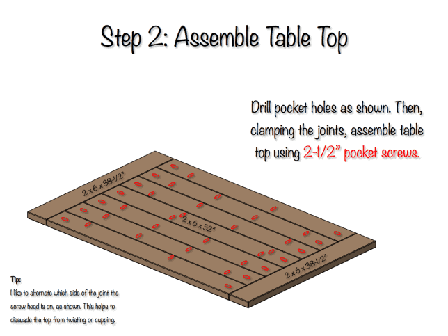 DIY Farmhouse Table | Free Plans | Rogue Engineer