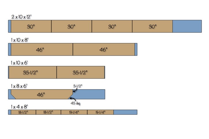 DIY Sicily Writing Desk | Free Plans | Pottery Barn Inspired