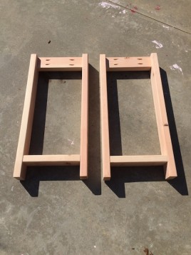 DIY X-Brace Console Table - Free Plans - Rogue Engineer