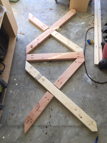 DIY X-Brace Console Table - Free Plans - Rogue Engineer