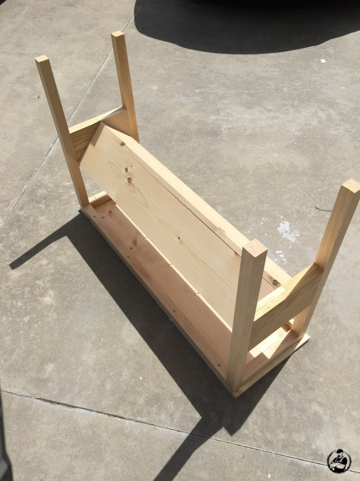 Book Rack Console Table { Free DIY Plans } Rogue Engineer