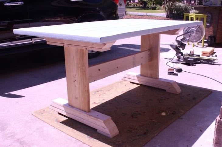 Monastery Dining Table { Free DIY Plans } Rogue Engineer