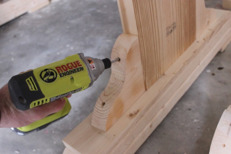 Monastery Dining Table { Free DIY Plans } Rogue Engineer