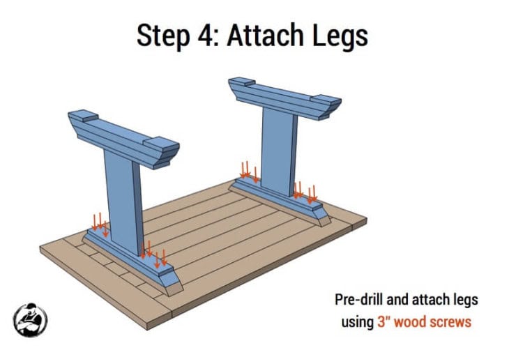 Monastery Dining Table { Free DIY Plans } Rogue Engineer