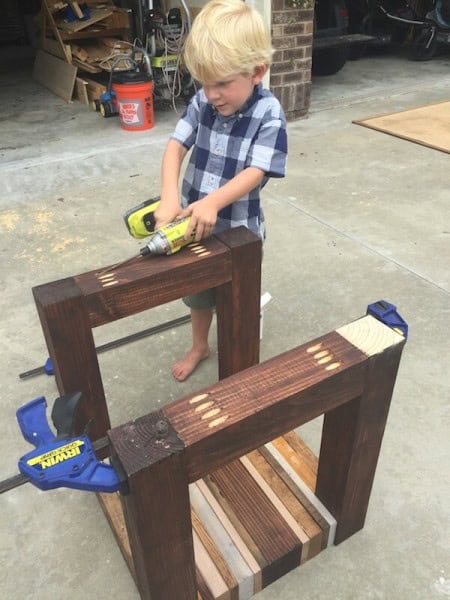Scrap Wood Side Table { Free DIY Tutorial } Rogue Engineer