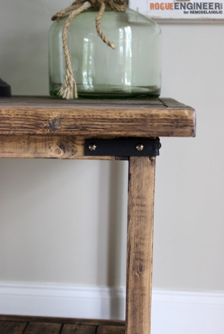 Simple Square Side Table { FREE DIY Plans } Rogue Engineer