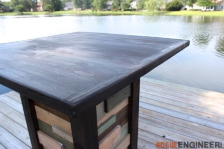 Modern Reclaimed Pub Table { DIY Plans } Rogue Engineer