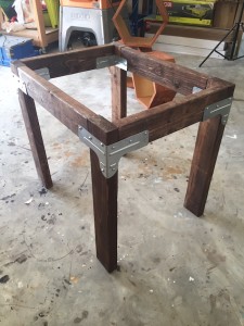 DIY Industrial Side Table - Rogue Engineer