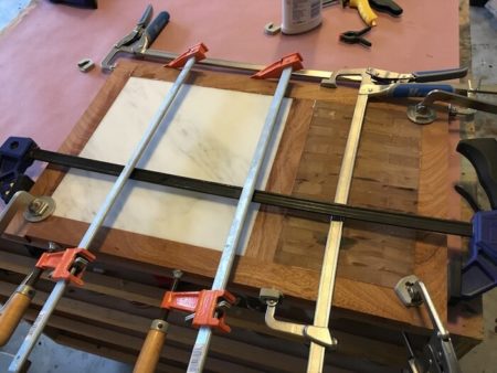 Cutting Board w/ Marble Cheese Plate { by Rogue Engineer }