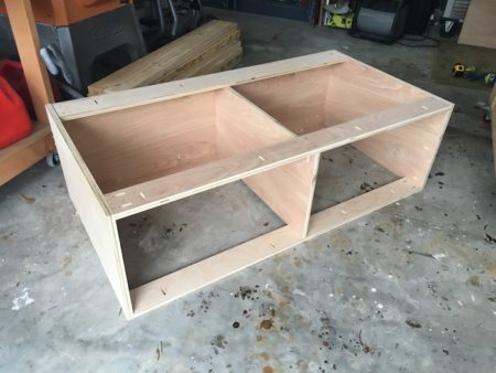 Mudroom Lockers with Bench { Free DIY Plans }