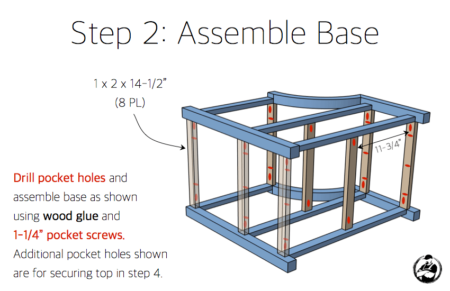 DIY Curved Leg Side Table Plans - Rogue Engineer
