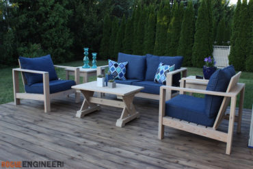 Simple Outdoor Side Table » Rogue Engineer