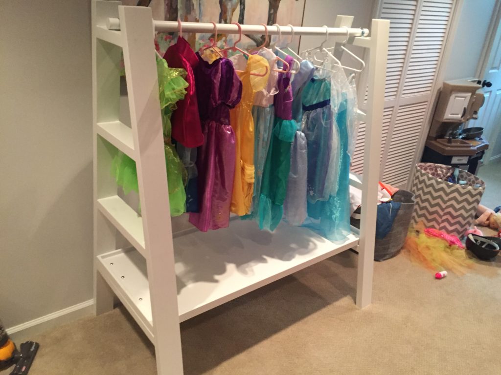 Princesses' dress and toy storage » Rogue Engineer