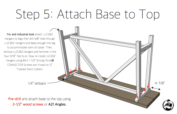 DIY Truss Console Table Plans - Rogue Engineer