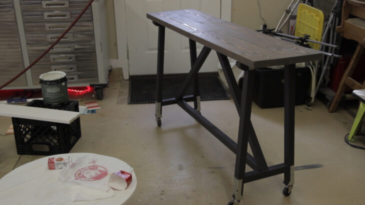 DIY Truss Console Table Plans - Rogue Engineer