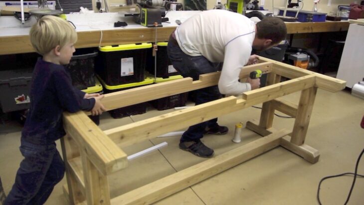 H-Leg Dining Table » Rogue Engineer