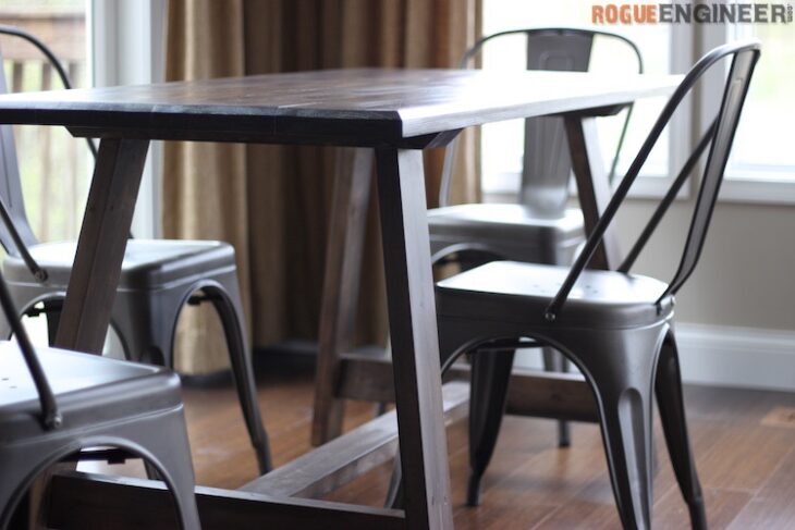 Double Angle Dining Table » Rogue Engineer