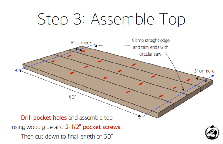 Double Angle Dining Table » Rogue Engineer