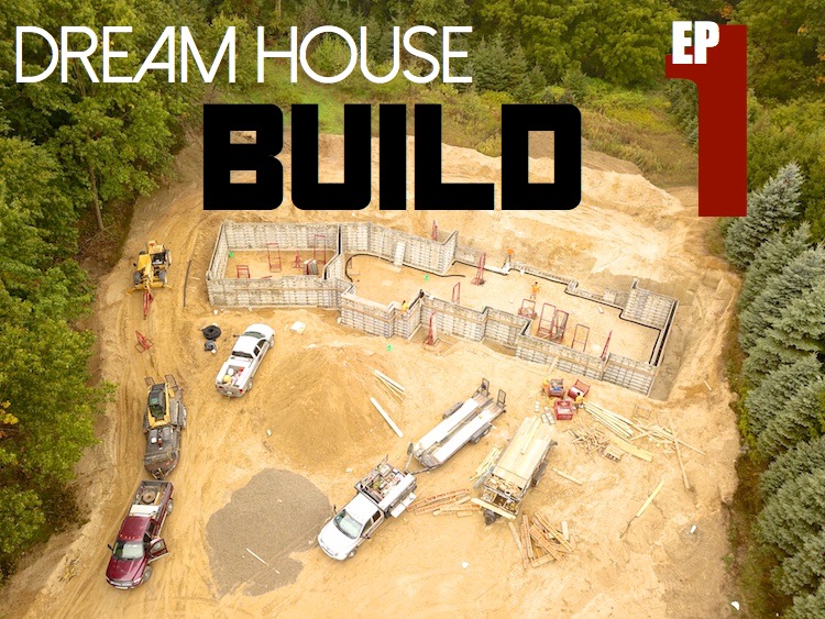 Dream House Build EP 1 - Recap, Site Layout, & Foundation » Rogue Engineer