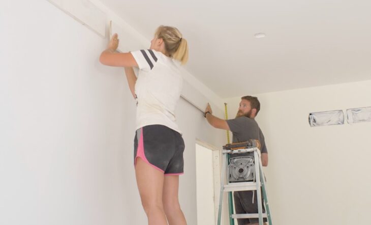 Double Raised Panel Feature Wall » Rogue Engineer