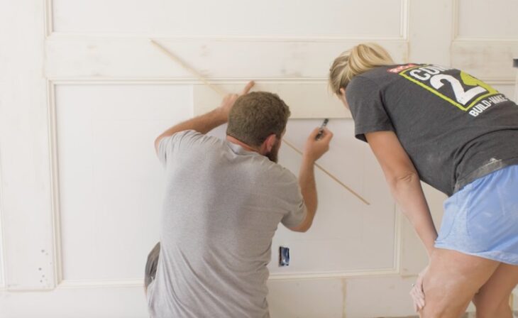 Double Raised Panel Feature Wall » Rogue Engineer