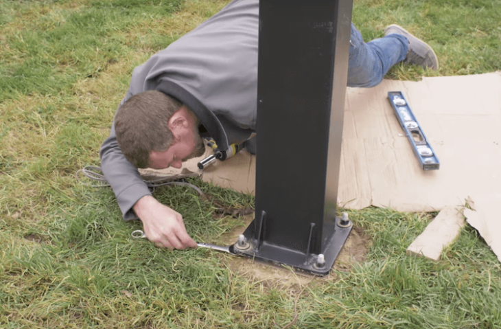 In-Ground Basketball Hoop Installation » Rogue Engineer