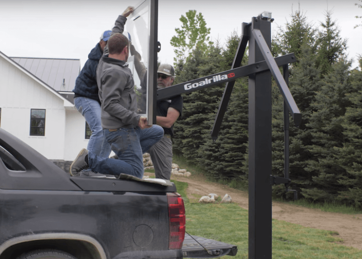 In-Ground Basketball Hoop Installation » Rogue Engineer