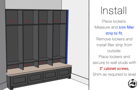 How To Build Mudroom Lockers: Easy And Affordable