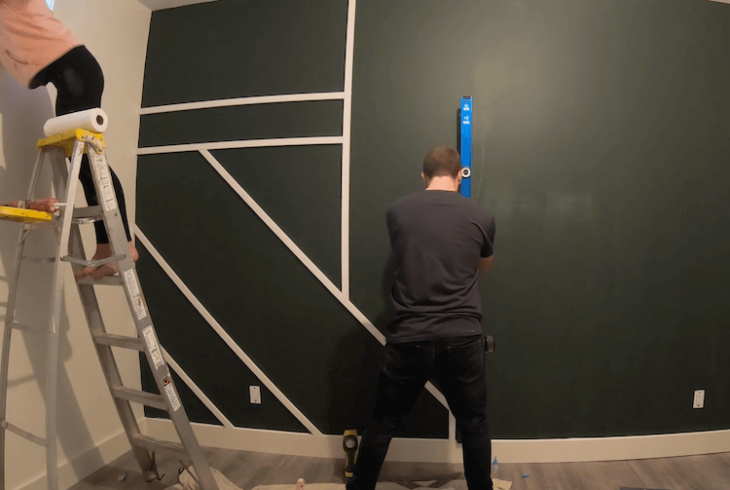 Geometric Accent Wall » Rogue Engineer