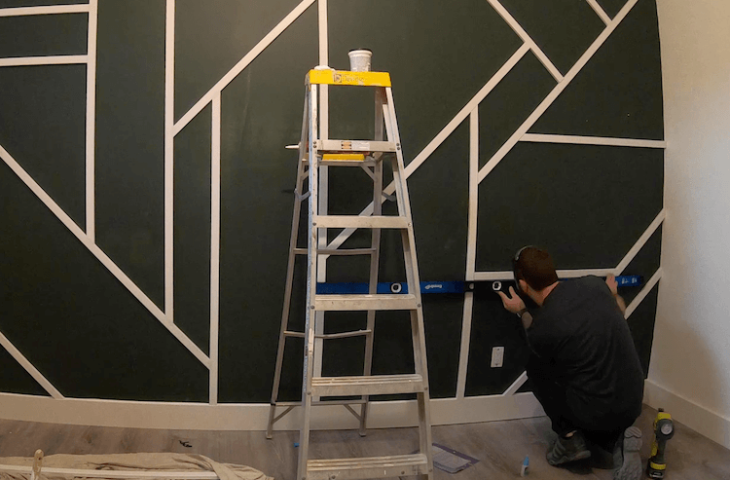 Geometric Accent Wall » Rogue Engineer
