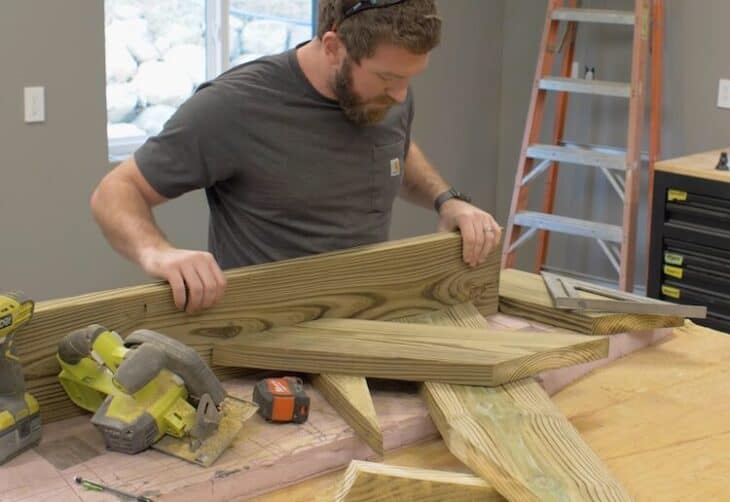 DIY Outdoor Bench in 30 mins w/ only 3 Tools! | Plans by Rogue Engineer