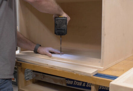 Large Nightstand with Charging Shelf » Rogue Engineer