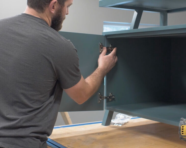 Installing Concealed Cabinet Door Hinges & Handles » Rogue Engineer