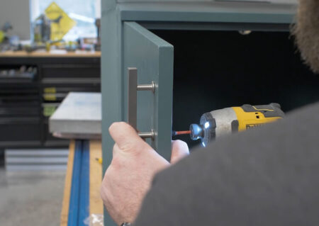 Installing Concealed Cabinet Door Hinges & Handles » Rogue Engineer