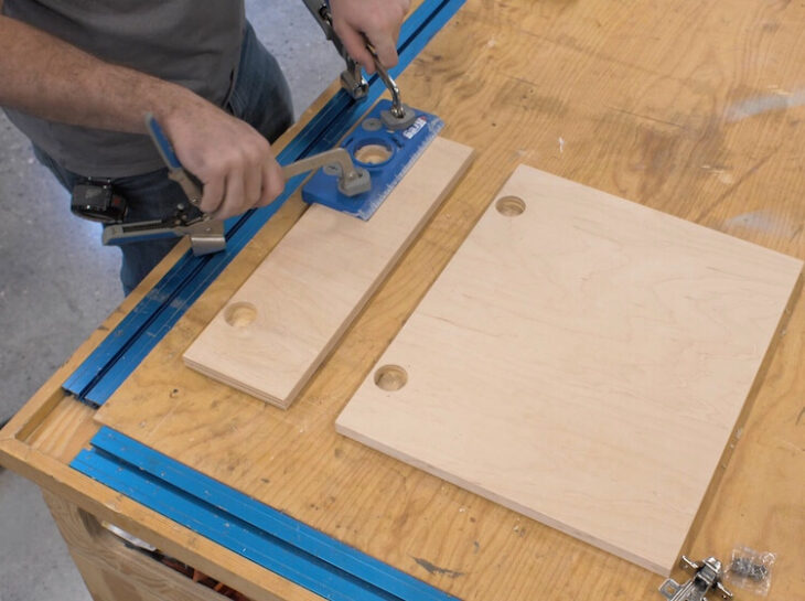 Installing Concealed Cabinet Door Hinges & Handles » Rogue Engineer