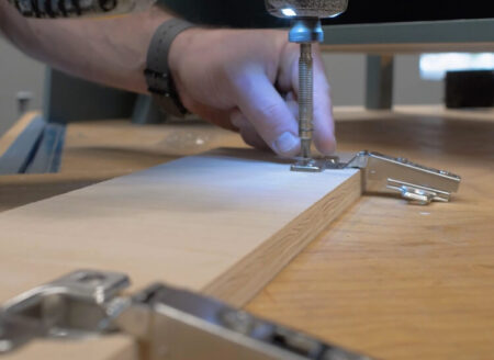 Installing Concealed Cabinet Door Hinges & Handles » Rogue Engineer