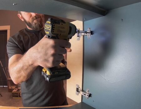 Installing Concealed Cabinet Door Hinges & Handles » Rogue Engineer