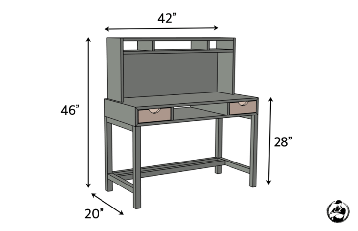 Child's Desk with Hutch » Rogue Engineer
