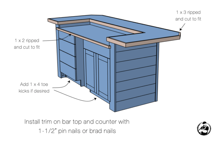 Freestanding Dry Bar » Rogue Engineer