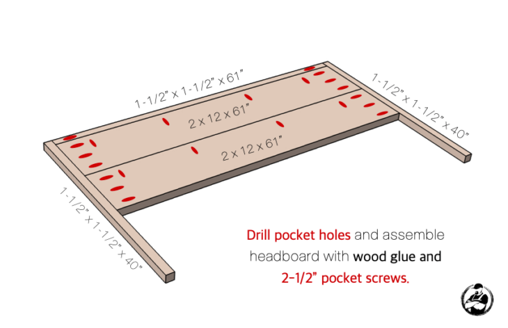 Queen Platform Bed » Rogue Engineer