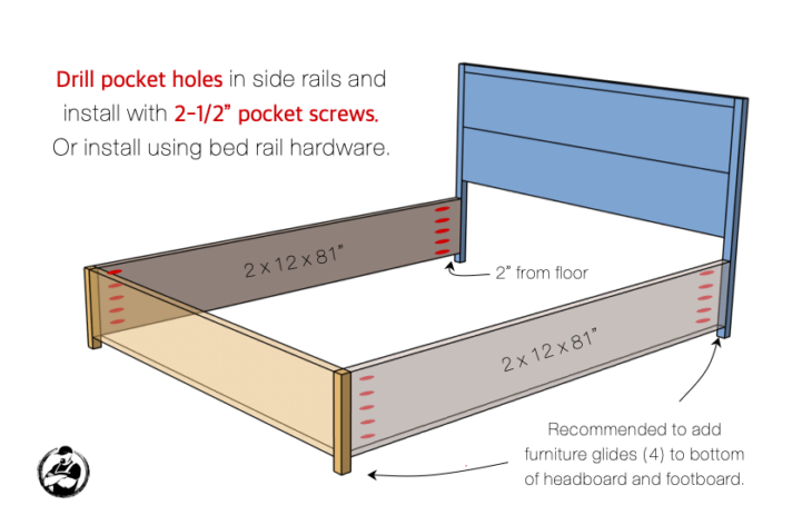 Queen Platform Bed » Rogue Engineer