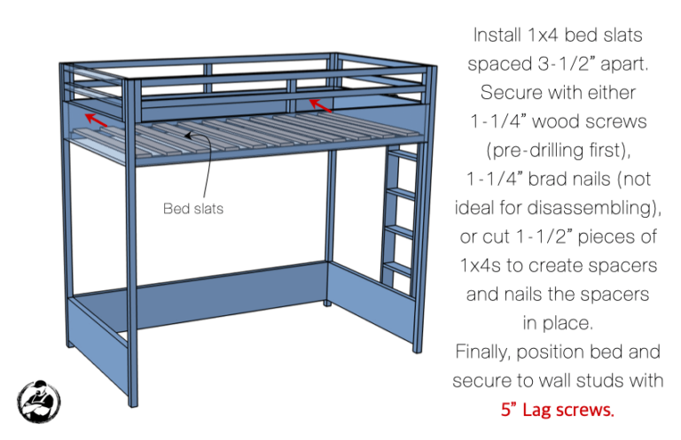 Twin Loft Bed » Rogue Engineer