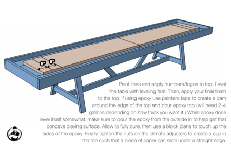 Shuffleboard Table » Rogue Engineer