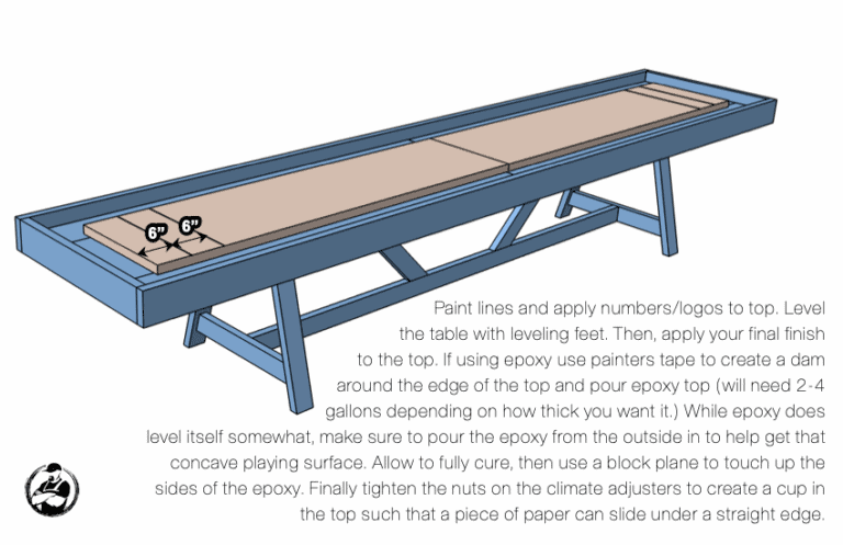 Shuffleboard Table » Rogue Engineer
