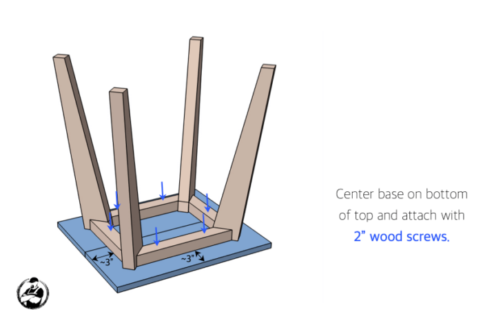 Tapered Leg Side Table » Rogue Engineer