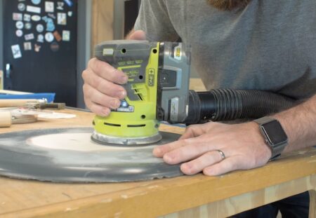 Round Epoxy Live Edge Table » Rogue Engineer