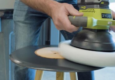 Round Epoxy Live Edge Table » Rogue Engineer